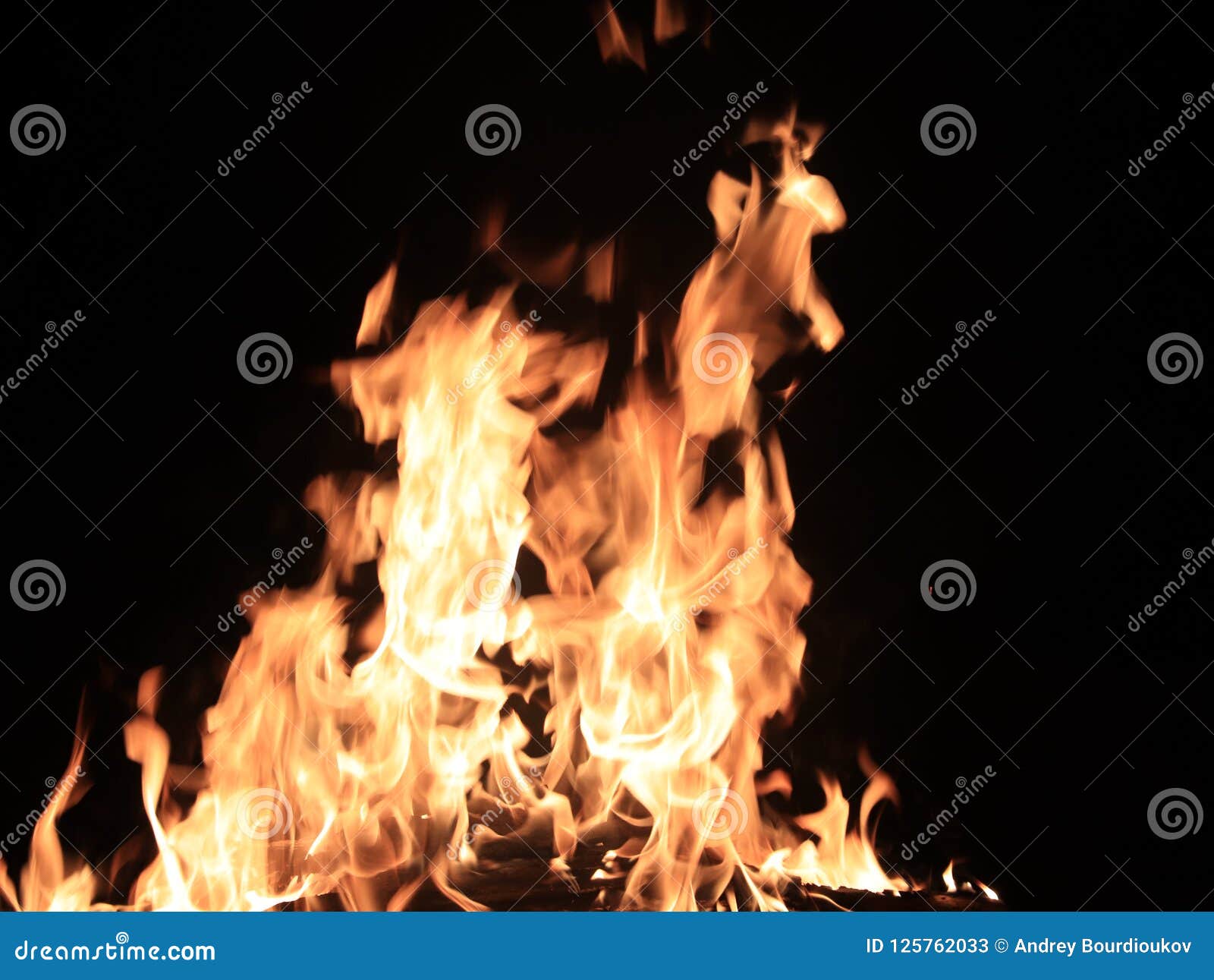 Fire and flames stock image. Image of embers, detail - 125762033
