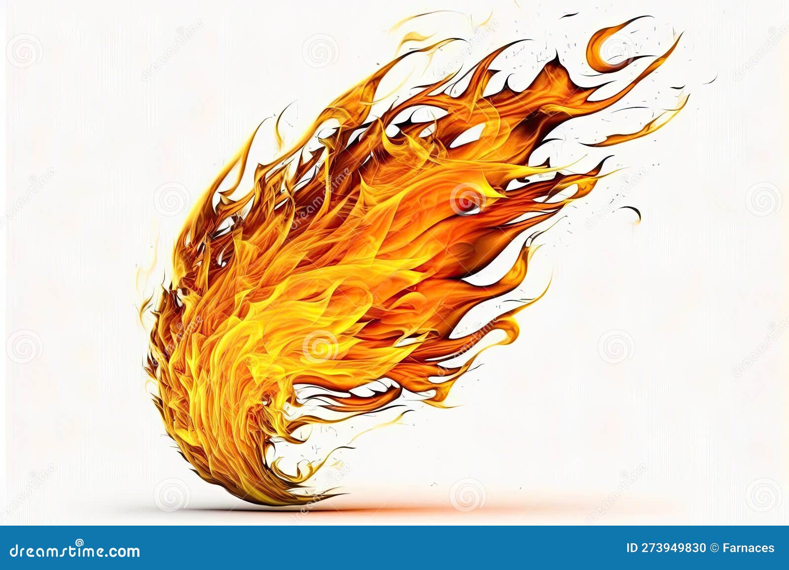 Fire flames illustration stock illustration. Illustration of campfire ...