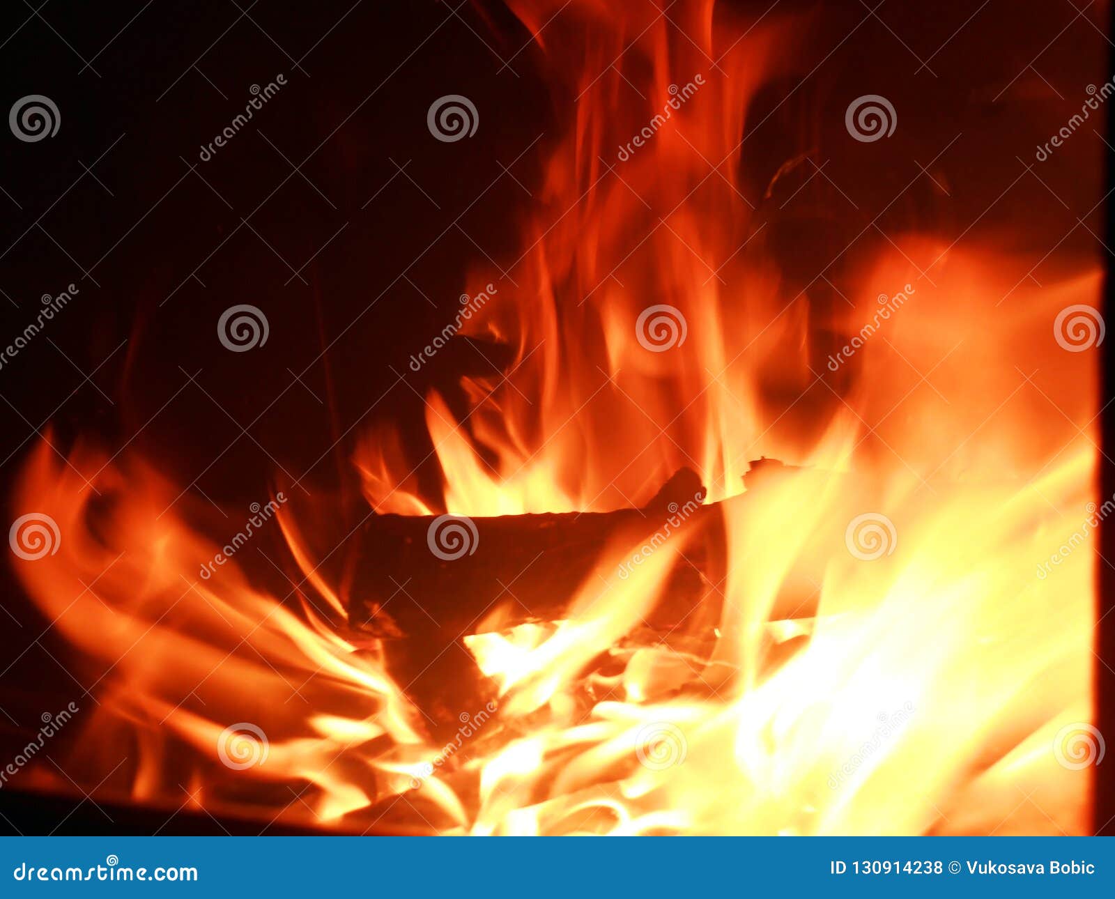 Fire stock photo. Image of light, fire, heat, isolated - 130914238