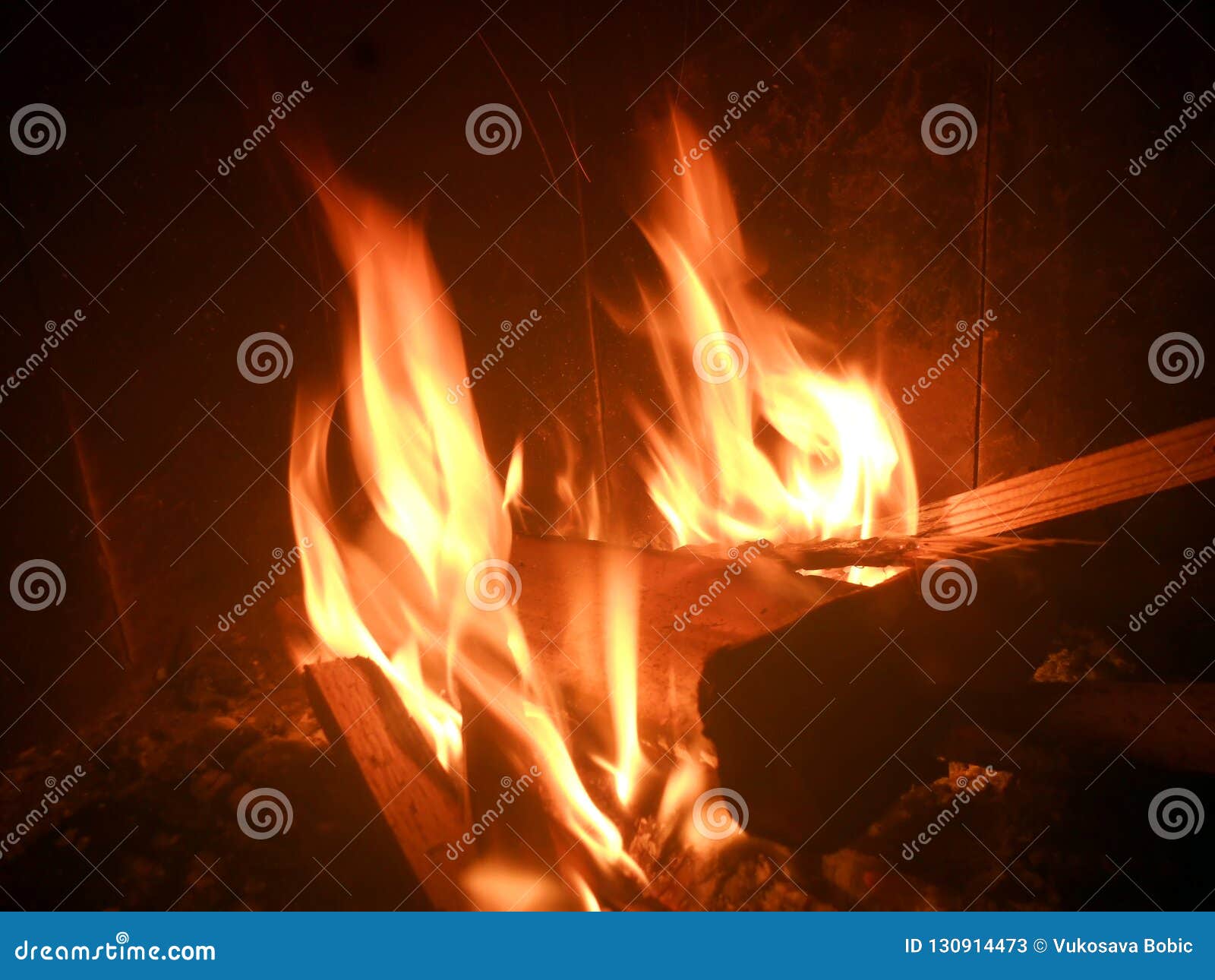 Fire stock image. Image of fireplace, bright, fire, background - 130914473