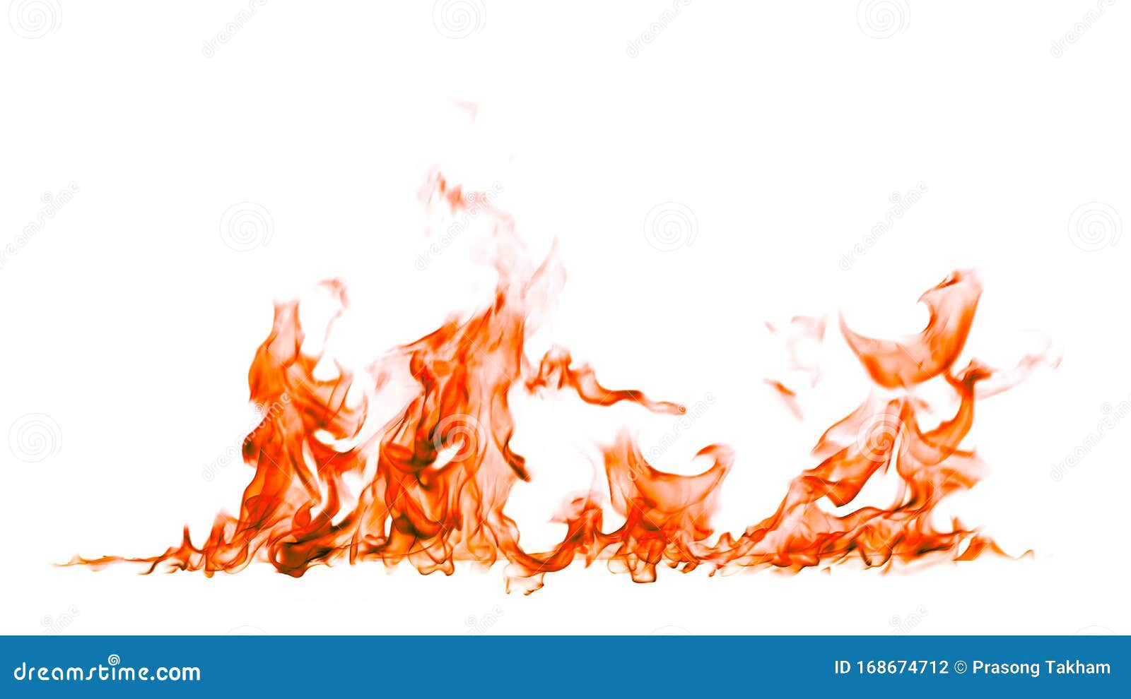 Fire Flames Isolated on White Stock Photo - Image of explosion, element ...
