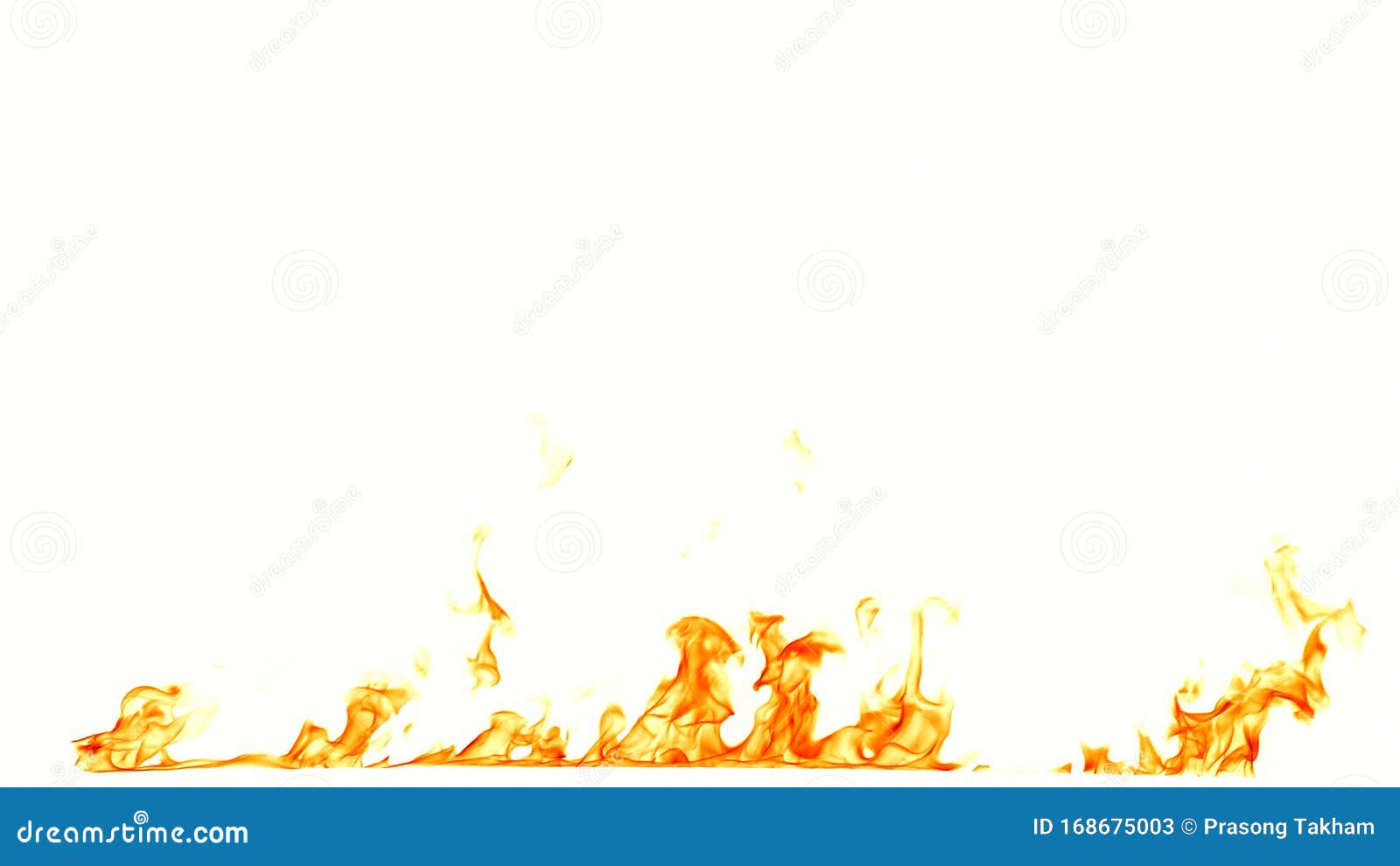 Fire Flames Isolated on White Stock Image - Image of hell, flammable ...