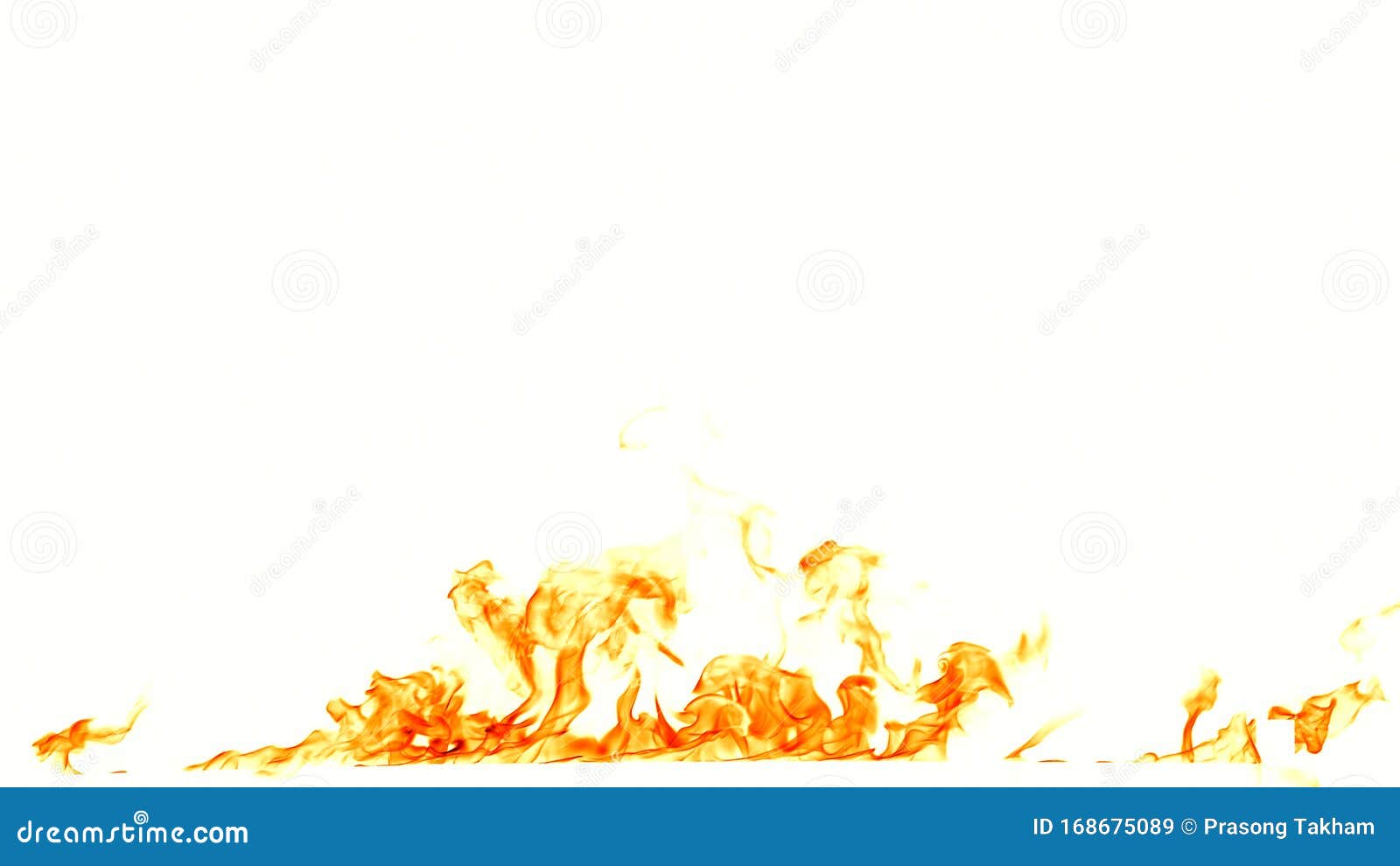 Fire Flames Isolated on White Stock Image - Image of heat, abstract ...