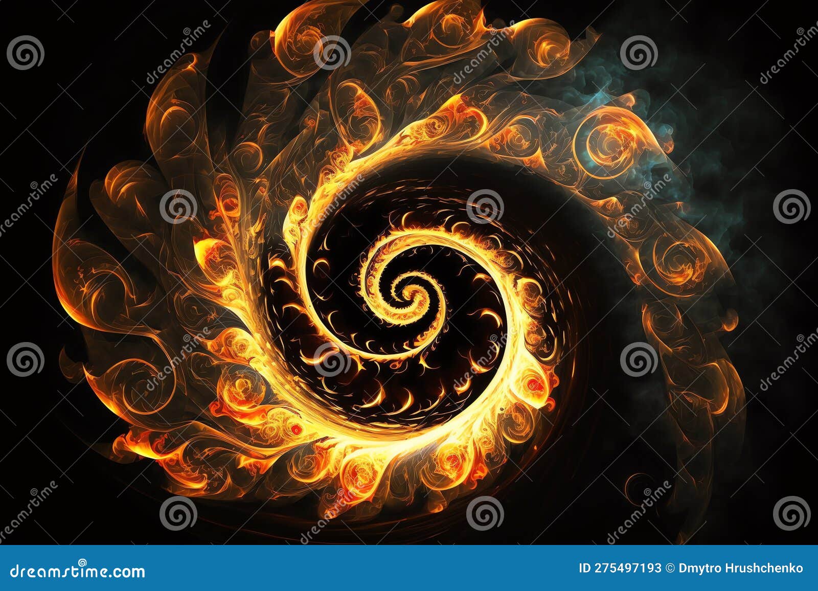 Fire Whirlpool Background Royalty-Free Stock Image | CartoonDealer.com ...