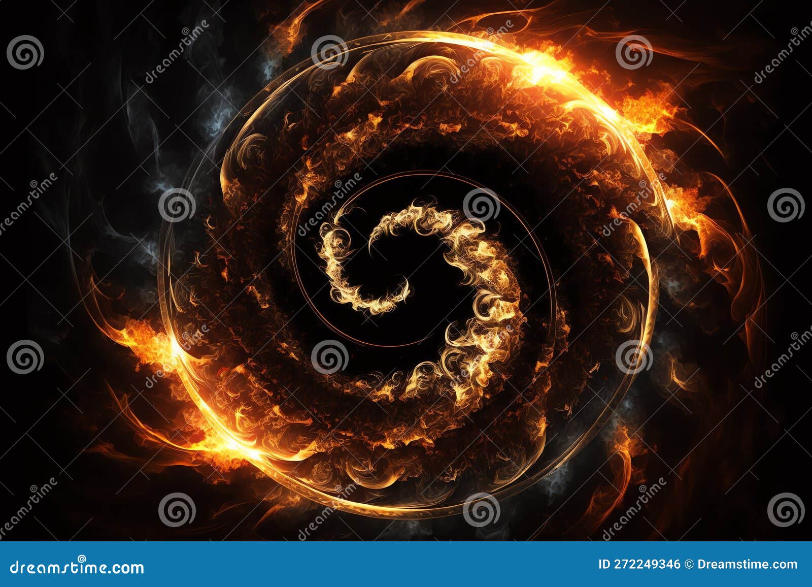 Fire Whirlpool Background Royalty-Free Stock Image | CartoonDealer.com ...