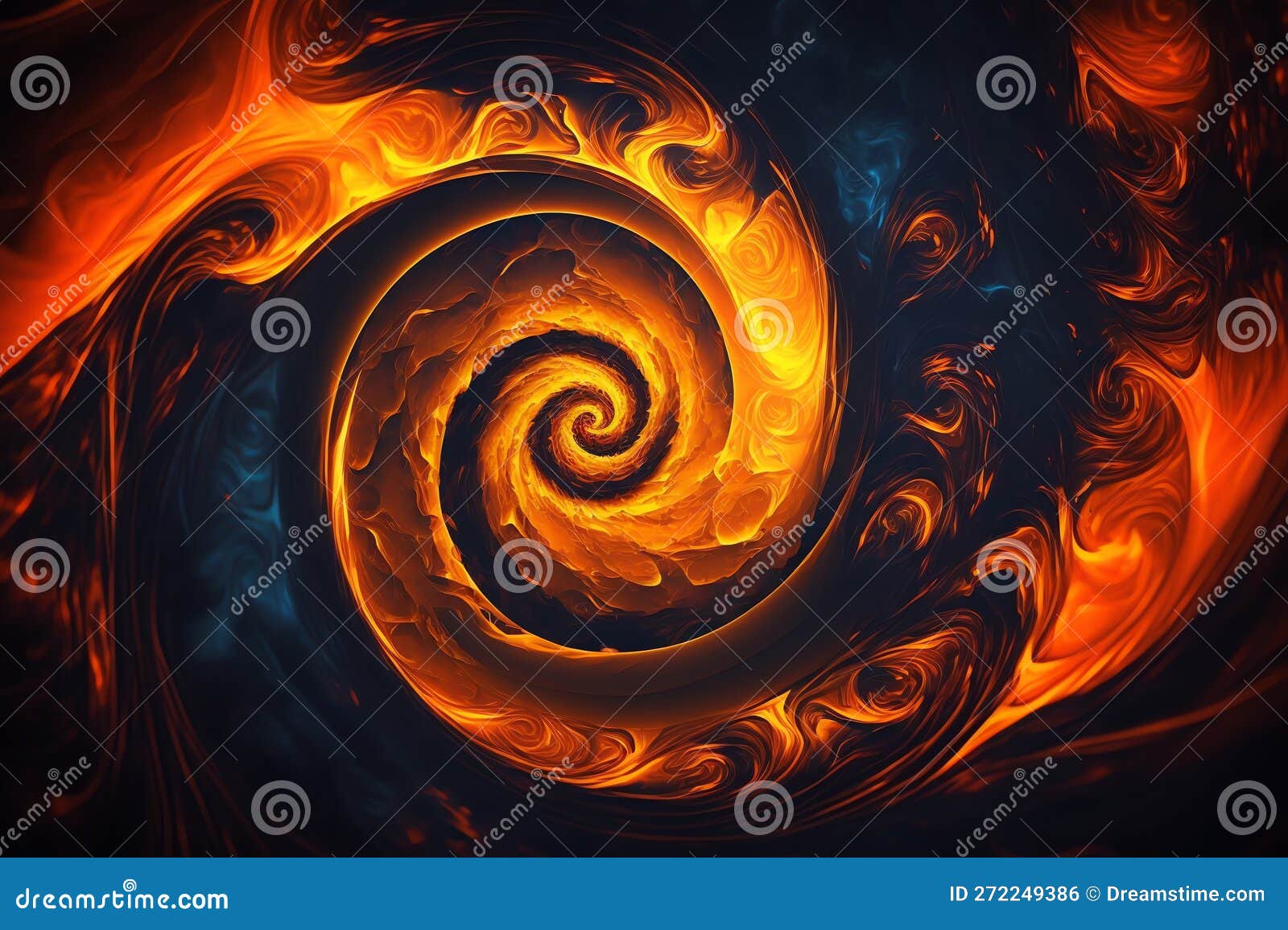 Fire Whirlpool Background Royalty-Free Stock Image | CartoonDealer.com ...