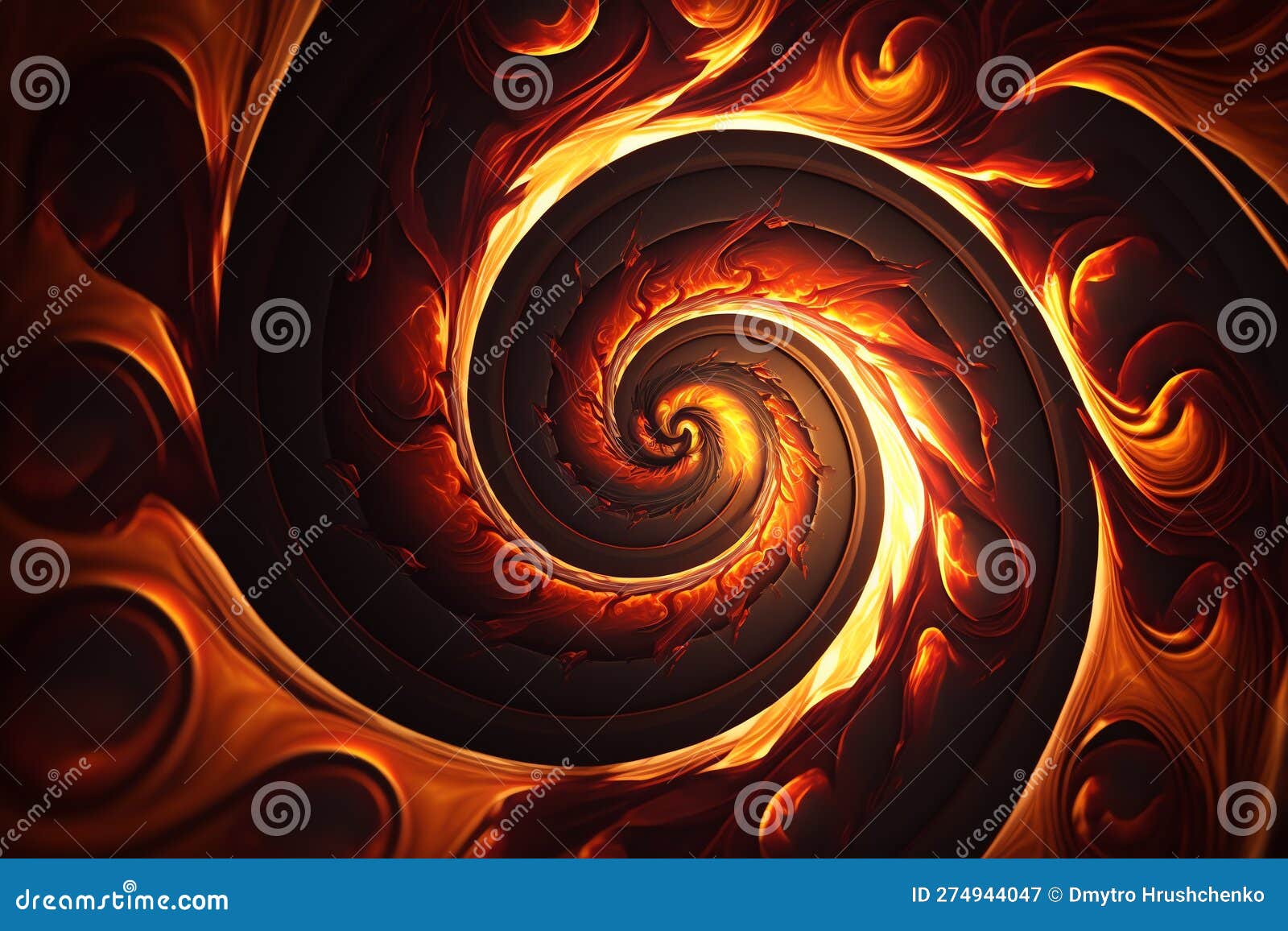 Fire Whirlpool Background Royalty-Free Stock Image | CartoonDealer.com ...