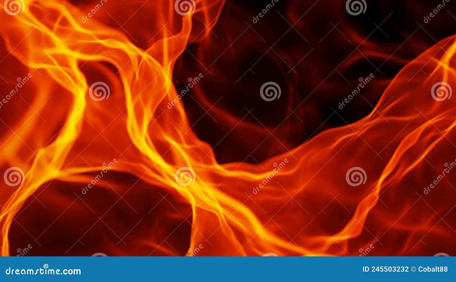 Fire Flames Texture Background, Realistic Abstract Orange Flames ...