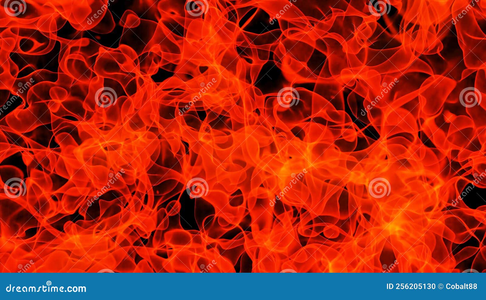 Fire Flames Texture Background, Realistic Abstract Orange Flames ...