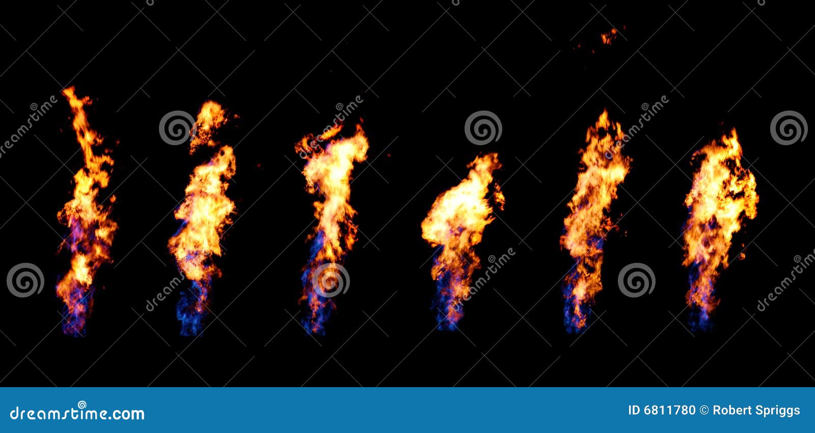 Fire Flumes stock photo. Image of detail, fiery, flammable - 6811780