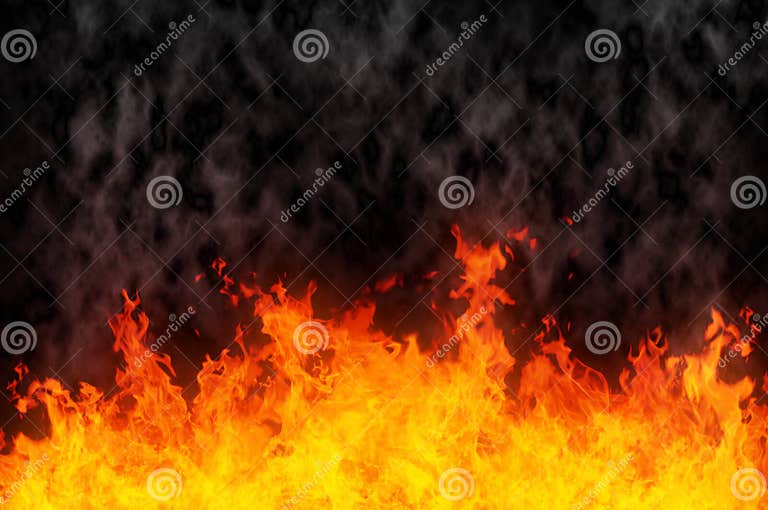 Fire foreground stock photo. Image of raging, fierce - 18648752