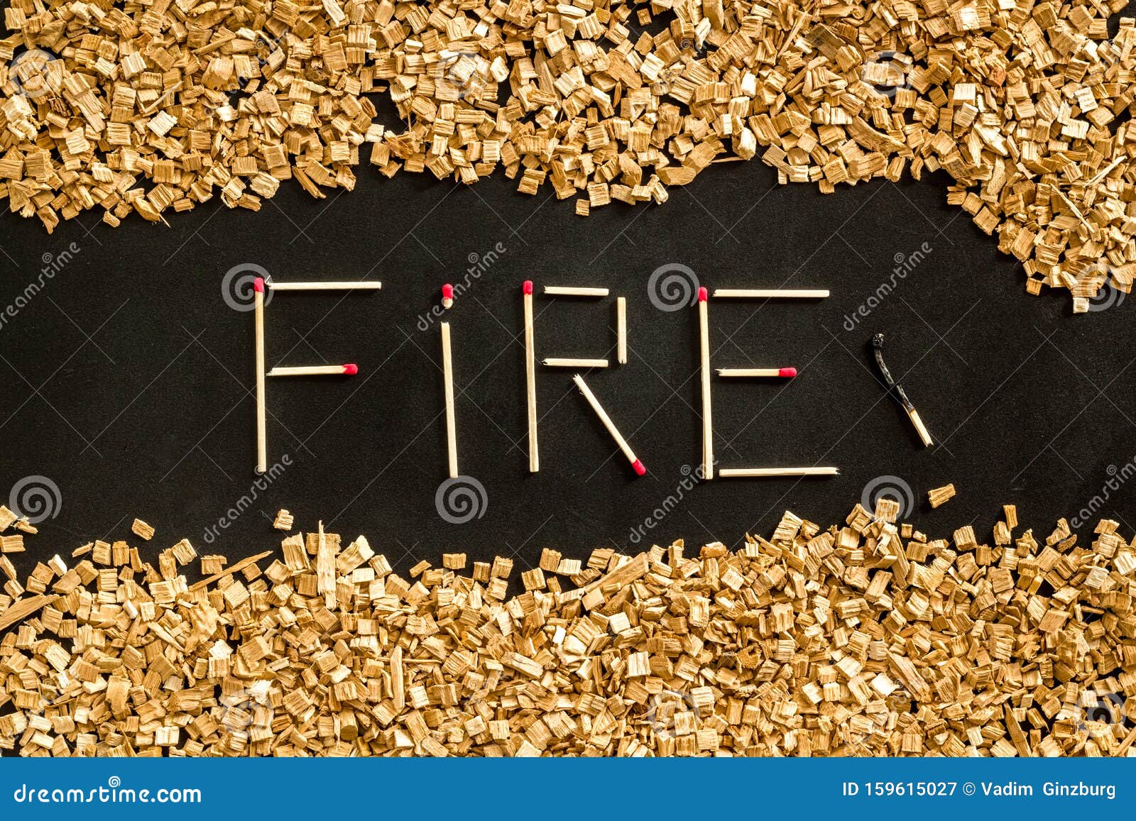 Fire In Word Stock Image | CartoonDealer.com #64472065