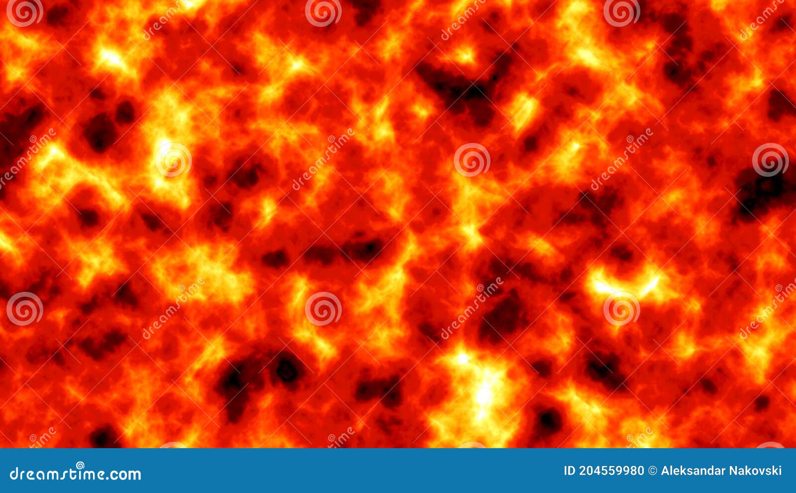 Fire Fractal Texture Abstract Background Stock Illustration ...