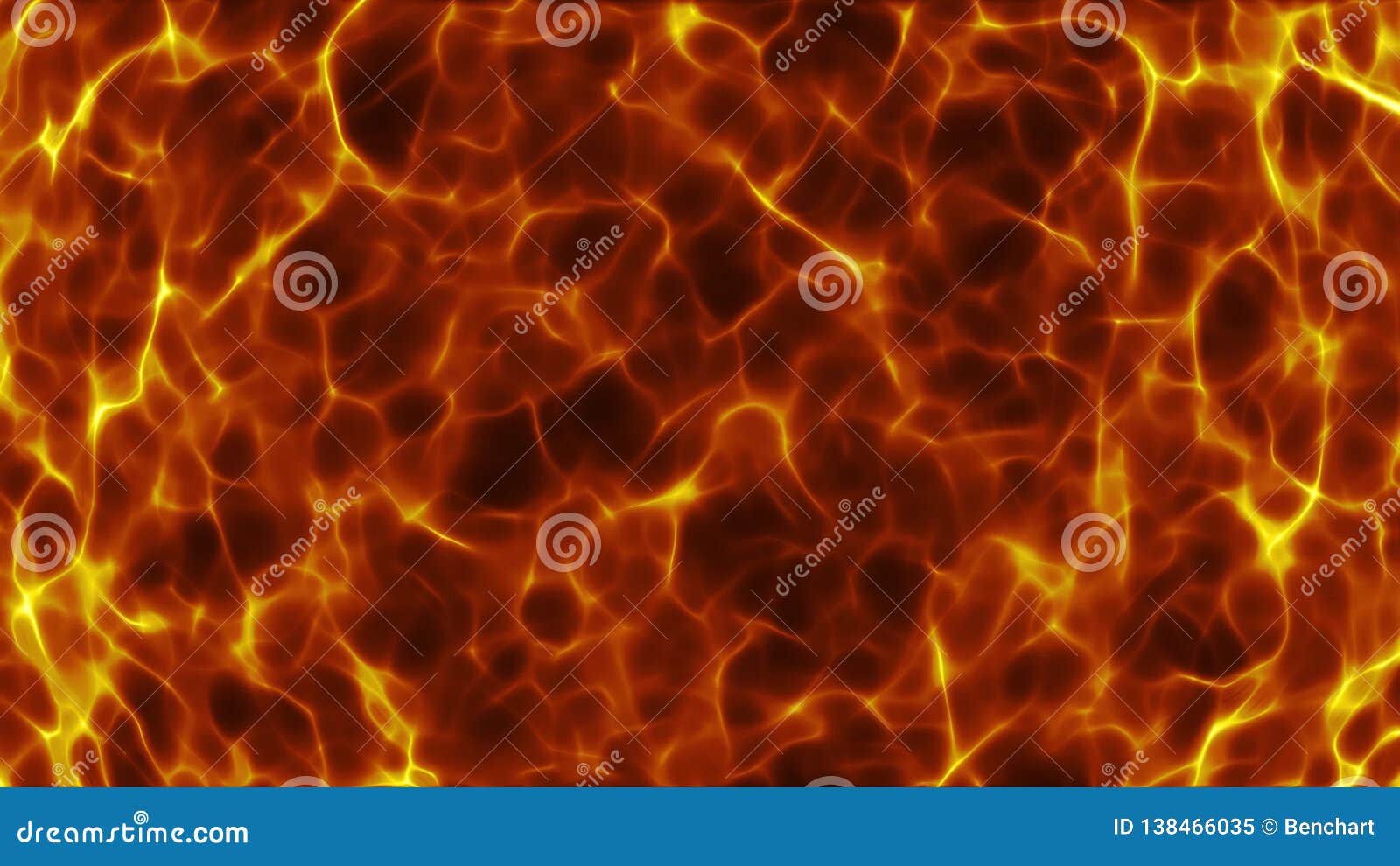 Fire Fractal Waves Background Loop Stock Video - Video of burning ...