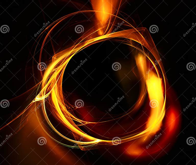 Fire frame stock illustration. Illustration of abstract - 14493594