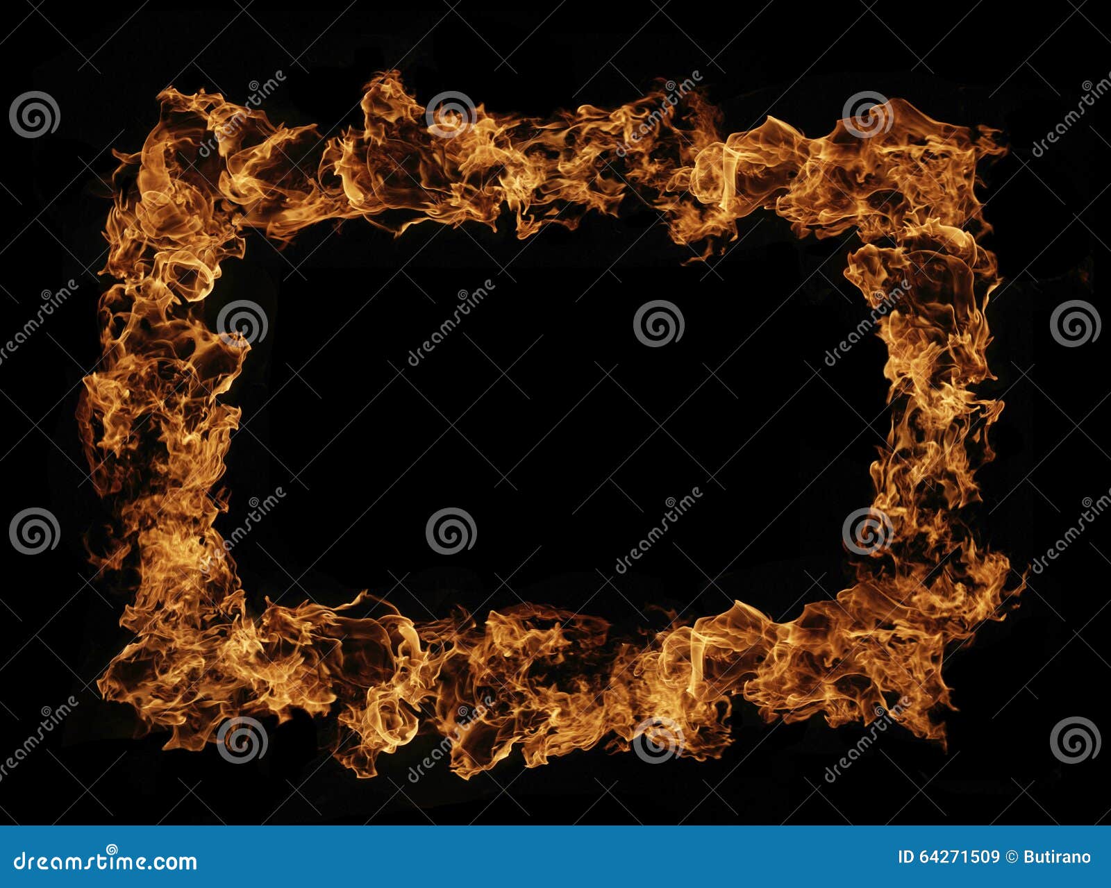 Fire frame stock image. Image of background, firewall - 64271509