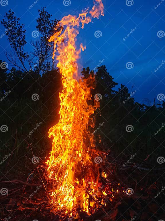 When the Fire is Getting Hotter Stock Photo - Image of fire, bakar ...