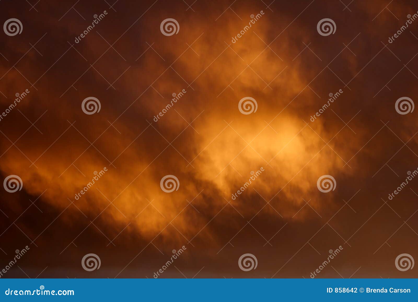 Fire Gold Magical Clouds stock photo. Image of golden, clouds - 858642