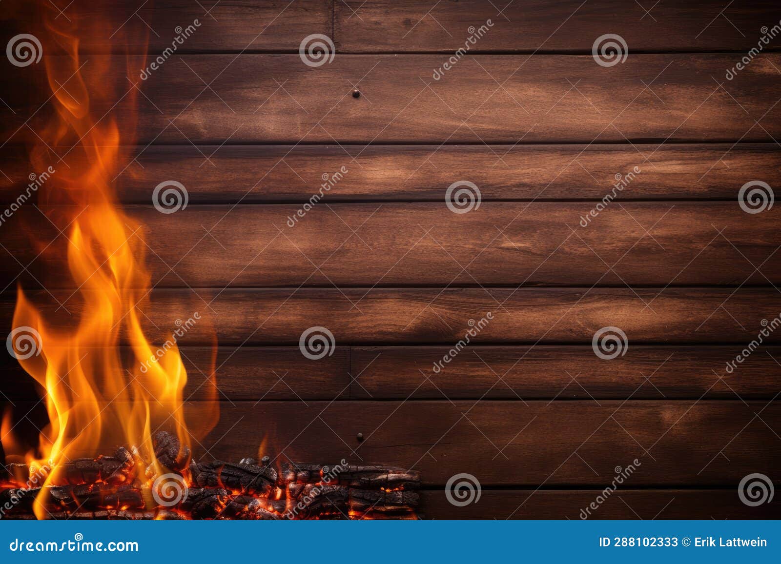 Fire Grilled Themed Background Large Copy Space - Stock Picture ...