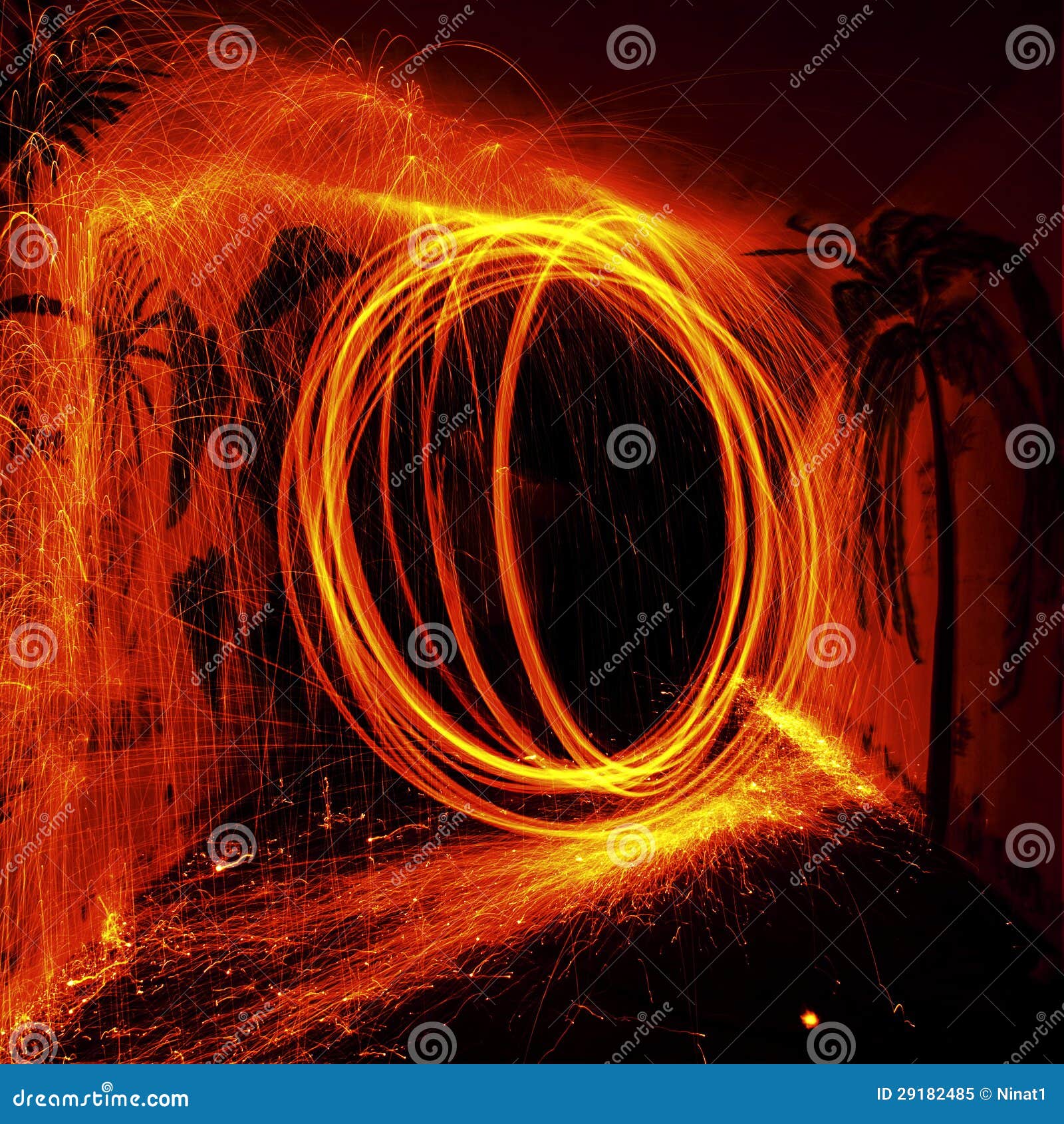 Fire Grinding stock image. Image of grinding, flying - 29182485