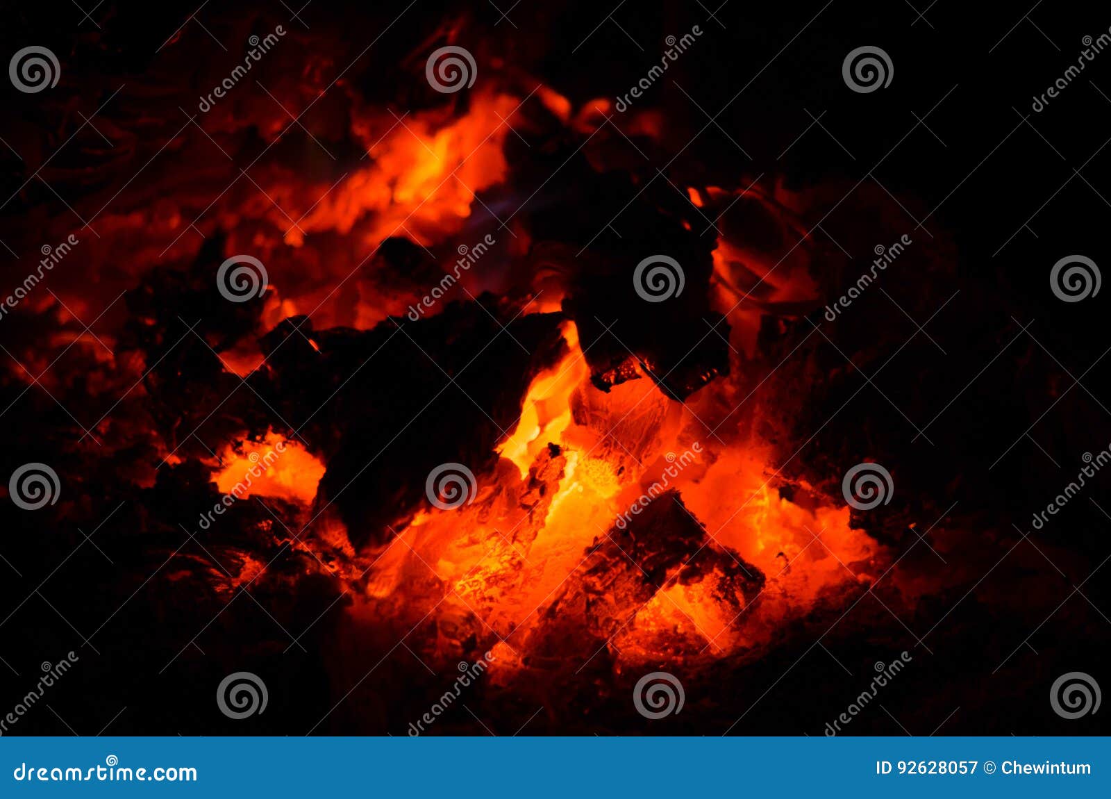 Fire on the ground stock image. Image of fuel, burn, fireplace - 92628057