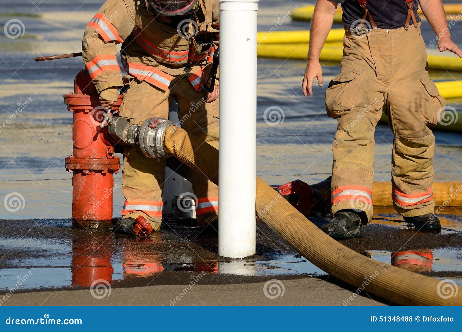 Fire Ground stock photo. Image of department, protective - 51348488