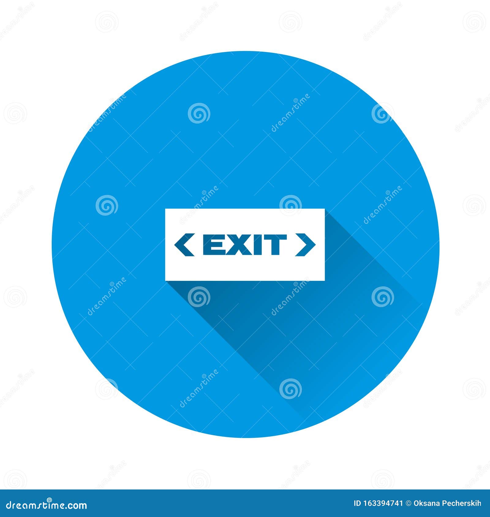 Fire Hazard. Route of Evacuation Vector Icon. the Evacuation Icon ...