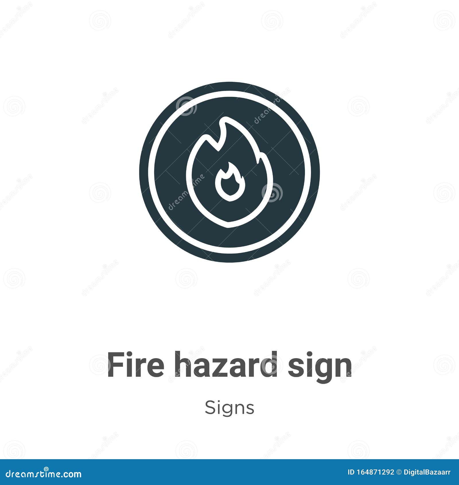 Fire Hazard Sign Stock Illustrations – 8,088 Fire Hazard Sign Stock ...
