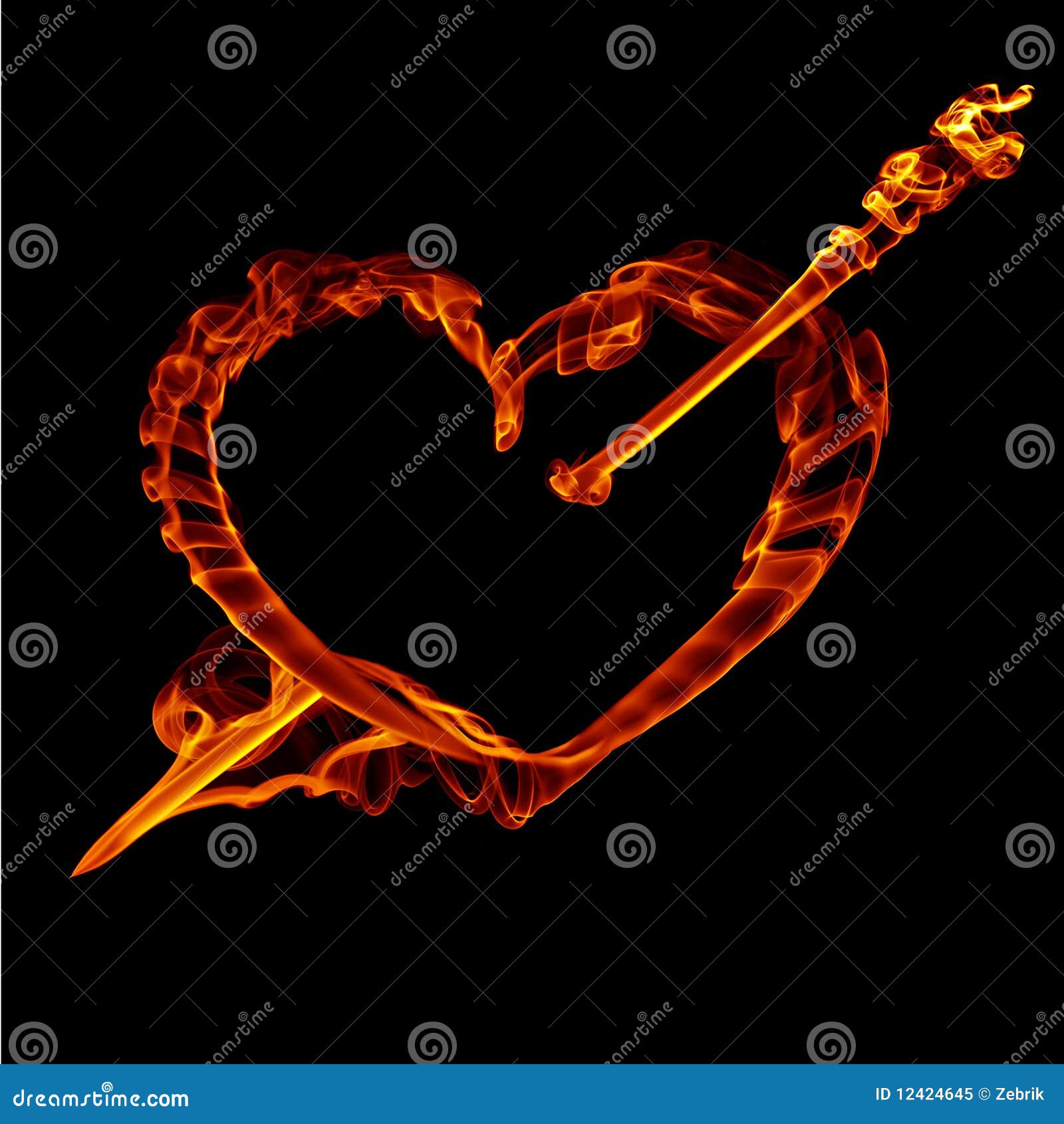 Fire And Ice. The Heart Is On Fire, Melting Ice. An Icy Heart, Burning ...