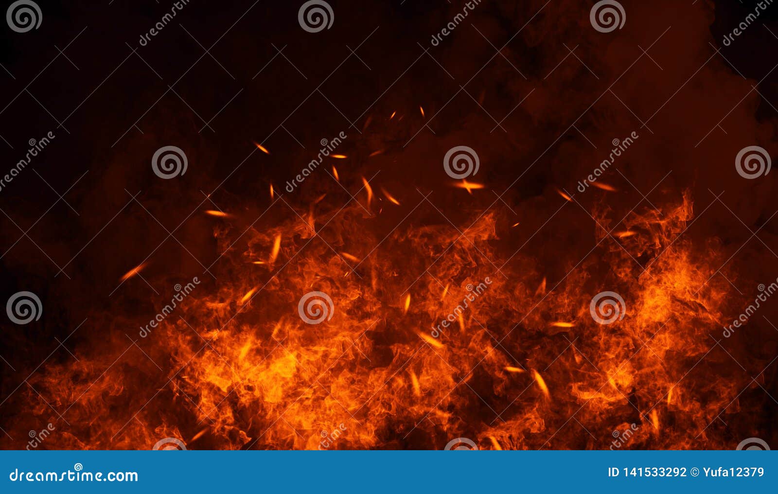 Fire, Heat, Passion, Texture. Fire Particles Embers Background . Design ...