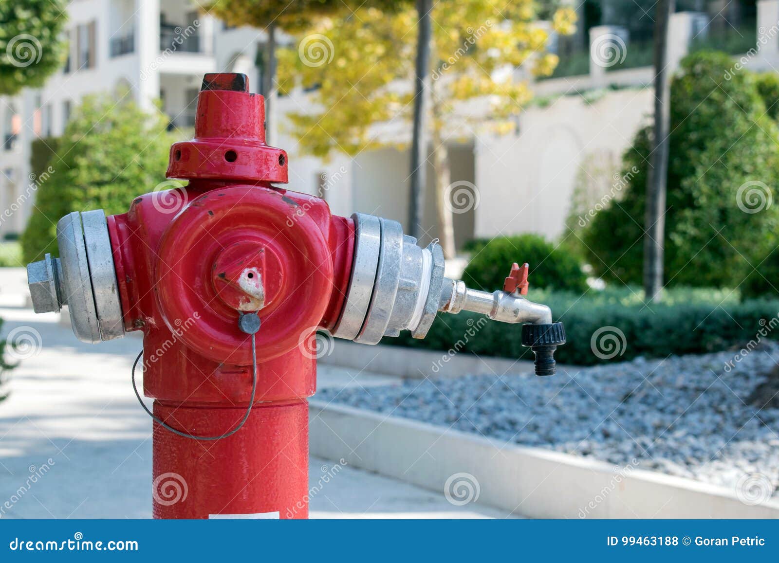 Fire Hidrant for Emergency Fire Access Stock Photo - Image of drop ...