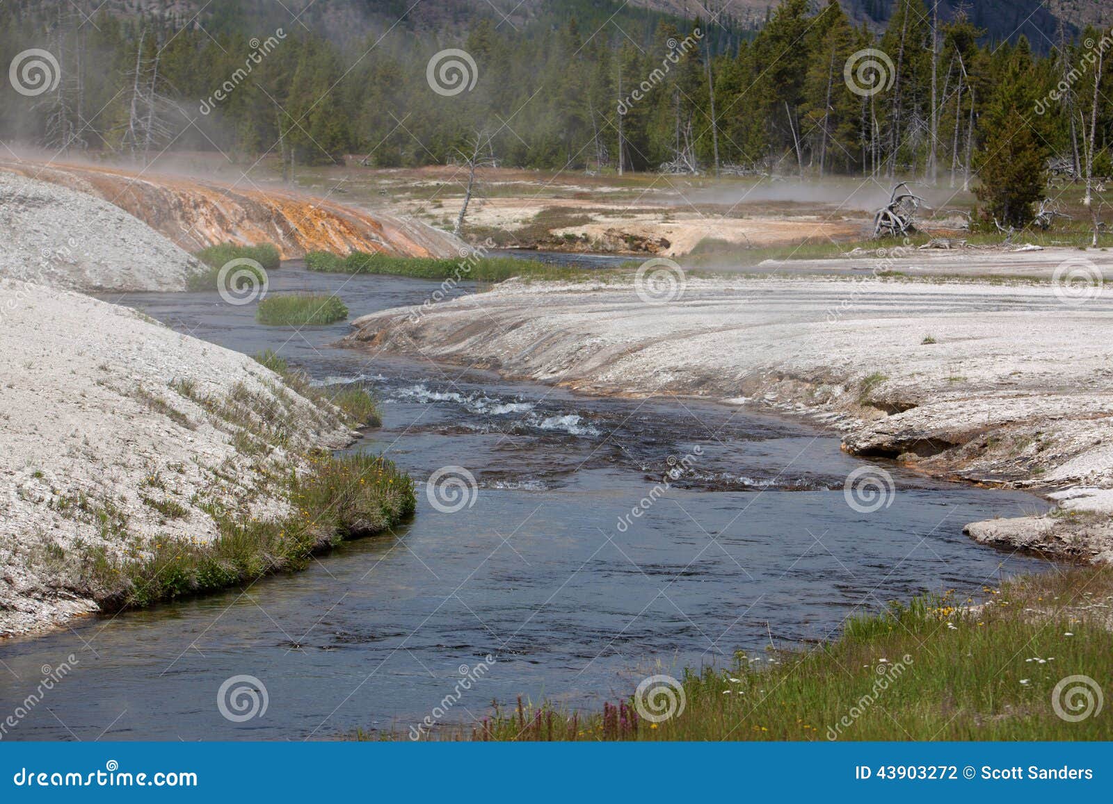 Fire Hole River stock photo. Image of nature, national - 43903272