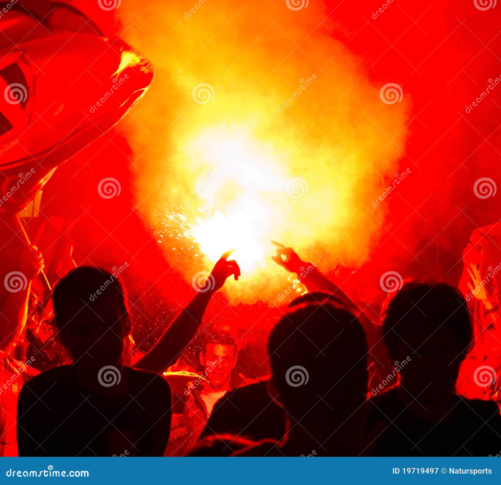 Fire and hooligans editorial photography. Image of champions - 19719497