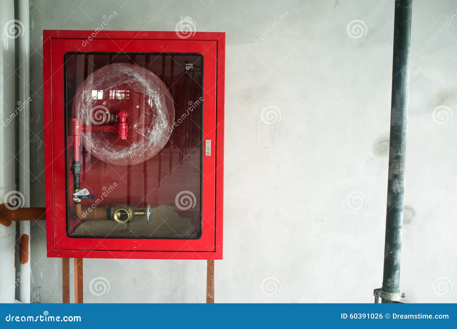 Fire Hose Cabinet. Stock Photo | CartoonDealer.com #60391026