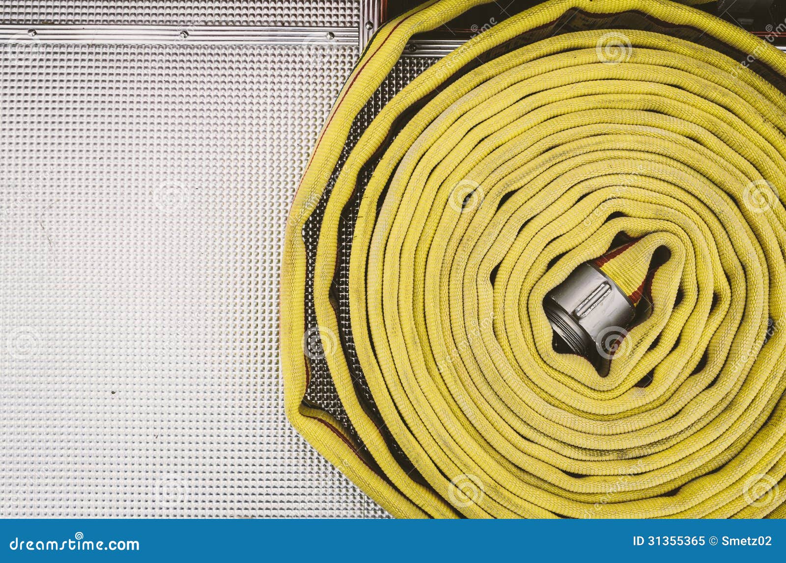 Fire Hose stock image. Image of truck, fire, chrome, closeup - 31355365