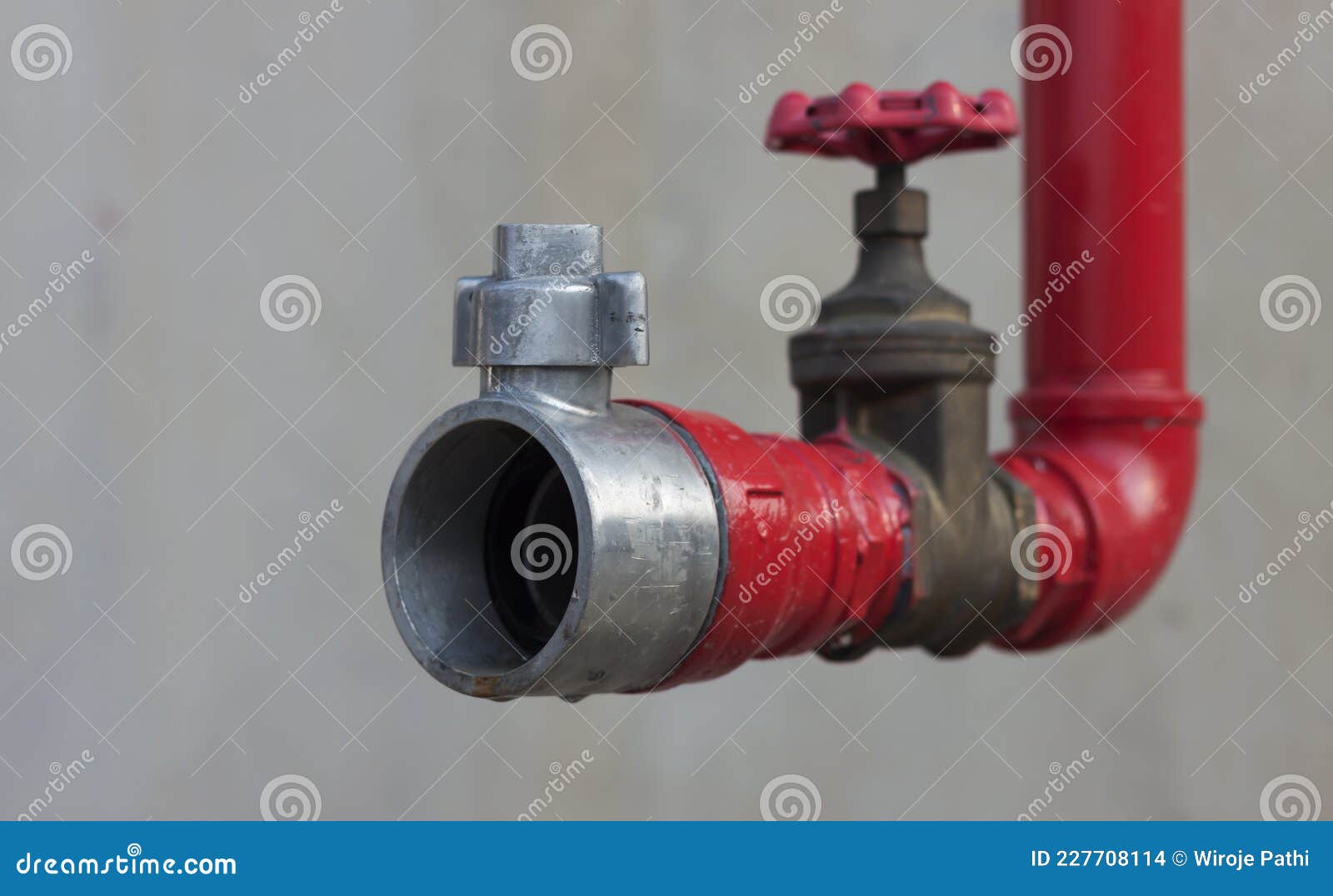 Fire Hose Connector Time of Fire Stock Photo - Image of background ...