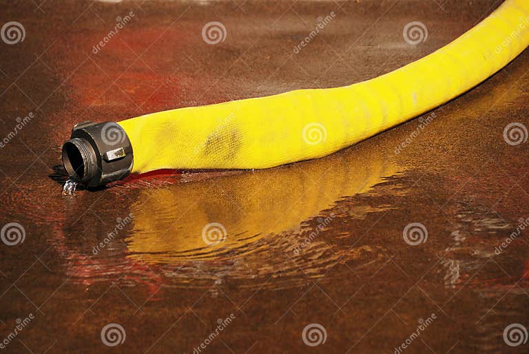 Fire Hose Leak stock photo. Image of water, leaking, firehose - 24498408