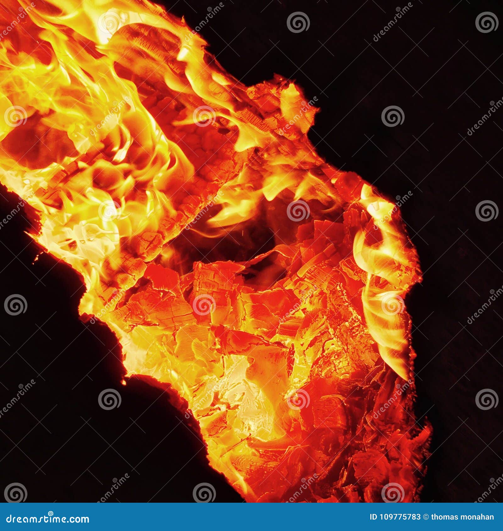 Fire stock image. Image of heat, fire, colours, flames - 109775783