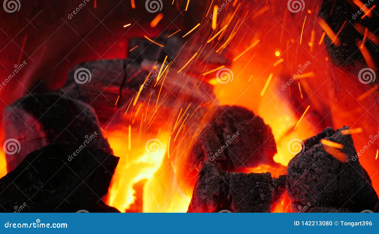 Fire in a hot stove stock photo. Image of emergency - 142213080
