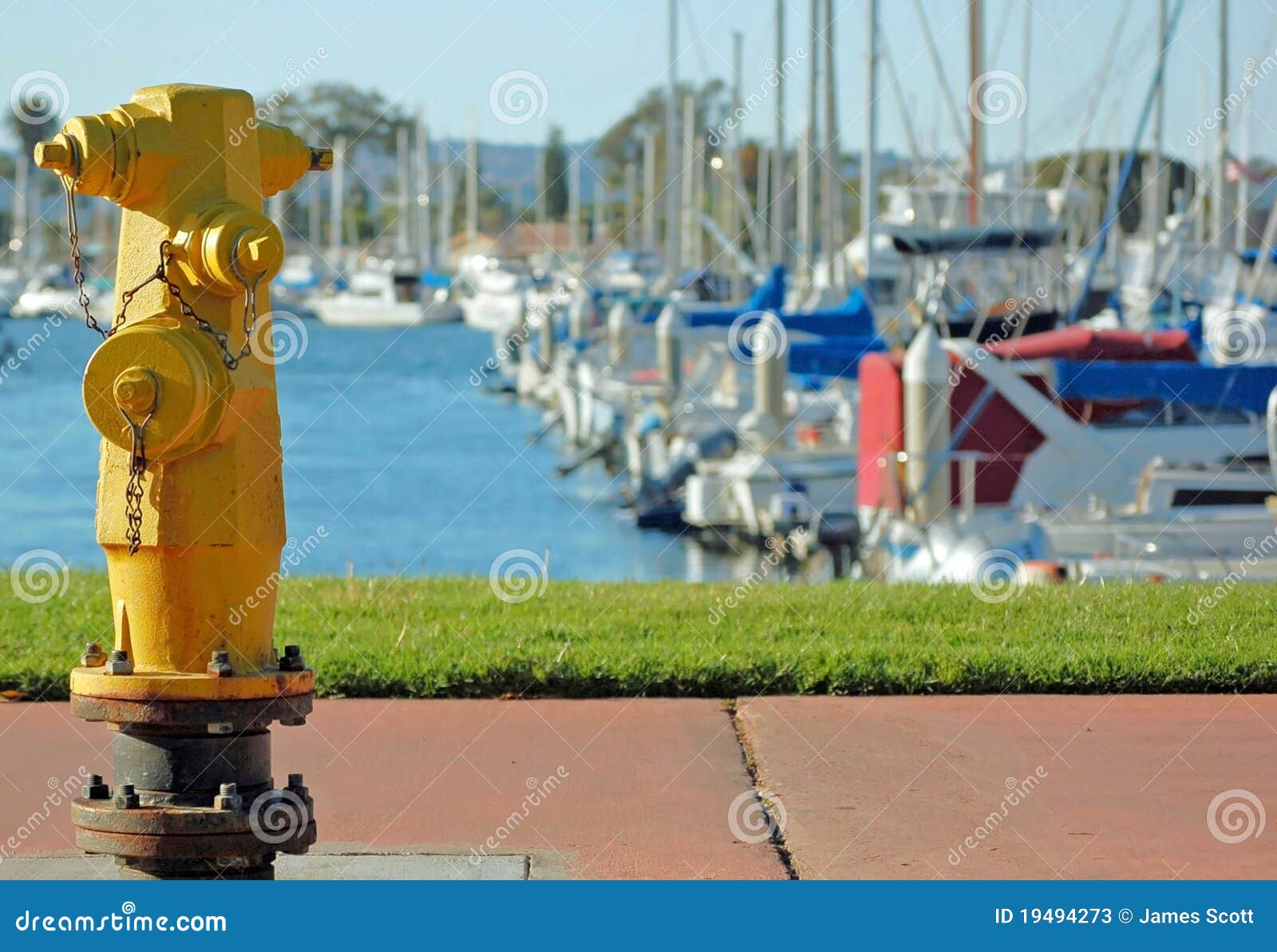 Fire Hydrant stock image. Image of hydrant, fireman, marina - 19494273