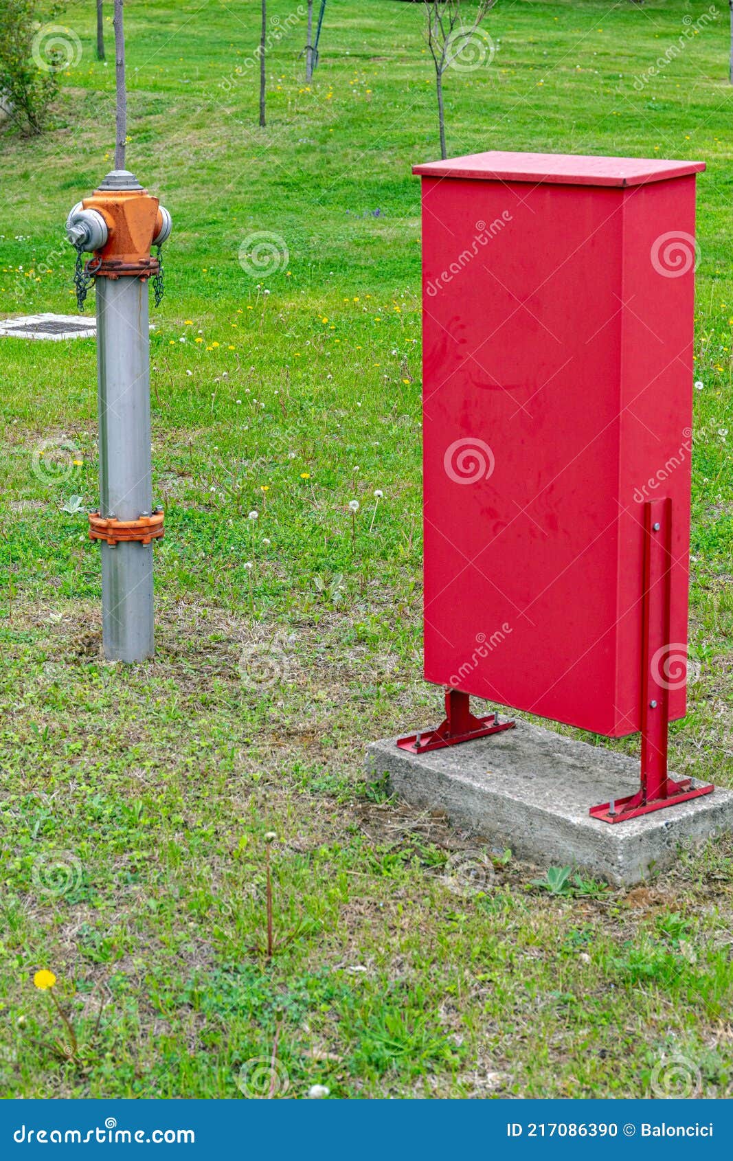 Fire Hydrant Box stock photo. Image of firefighters - 217086390