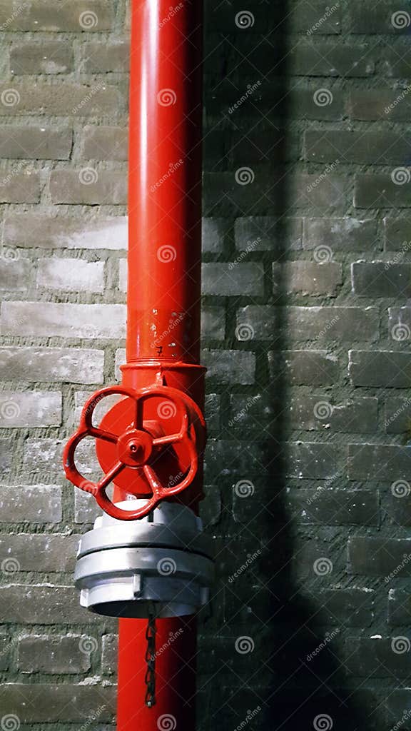 Fire Hydrant in a Building stock image. Image of sprinkler - 83631435