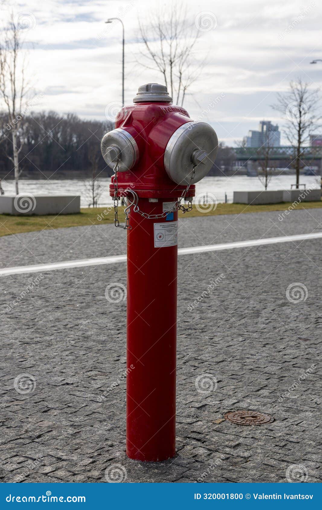 A Fire Hydrant on a City Street Stock Photo - Image of water ...