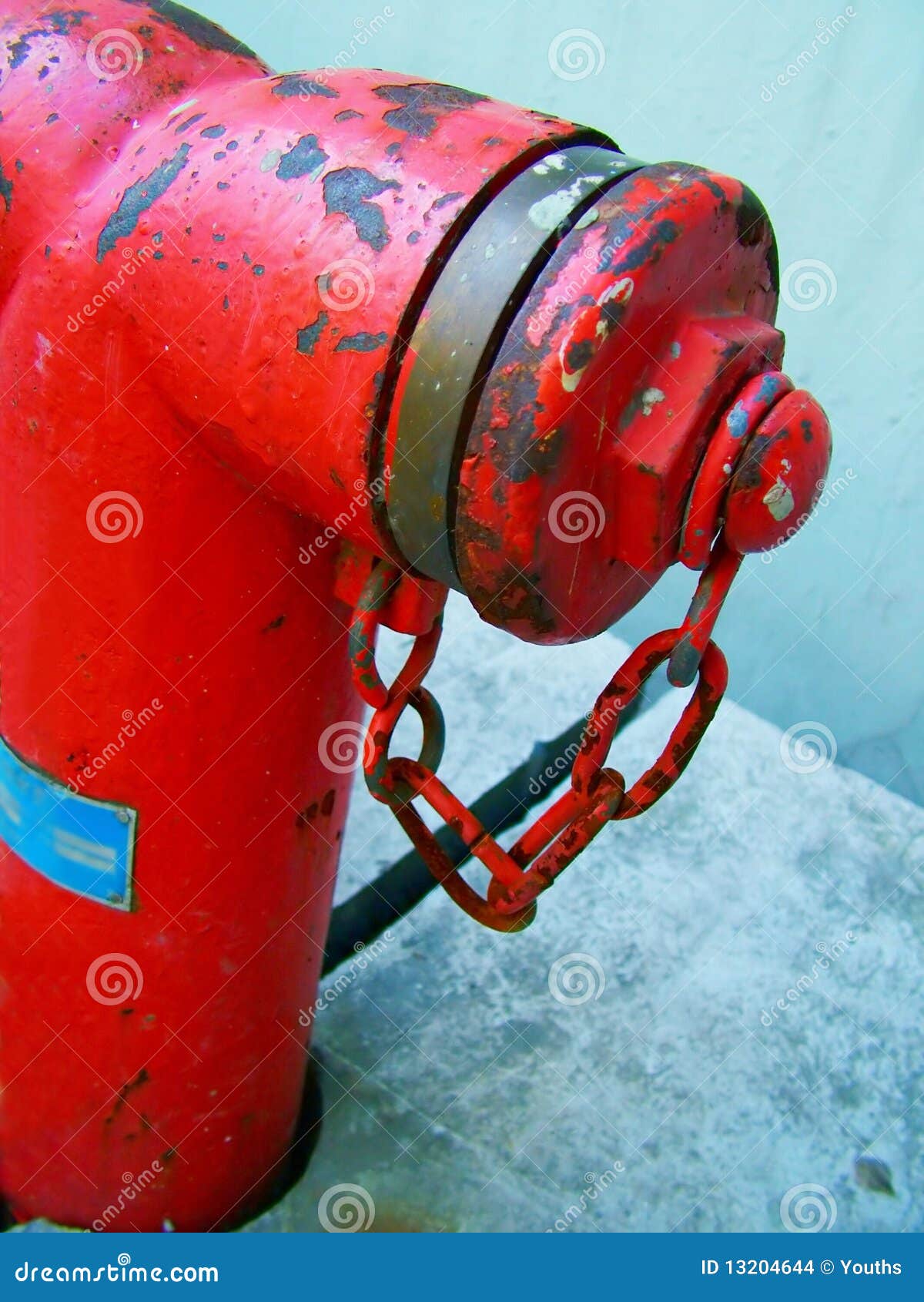 Fire hydrant close-up stock photo. Image of department - 13204644