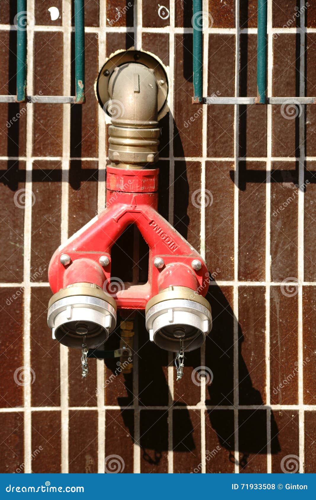 Fire hydrant stock photo. Image of work, building, shadow - 71933508