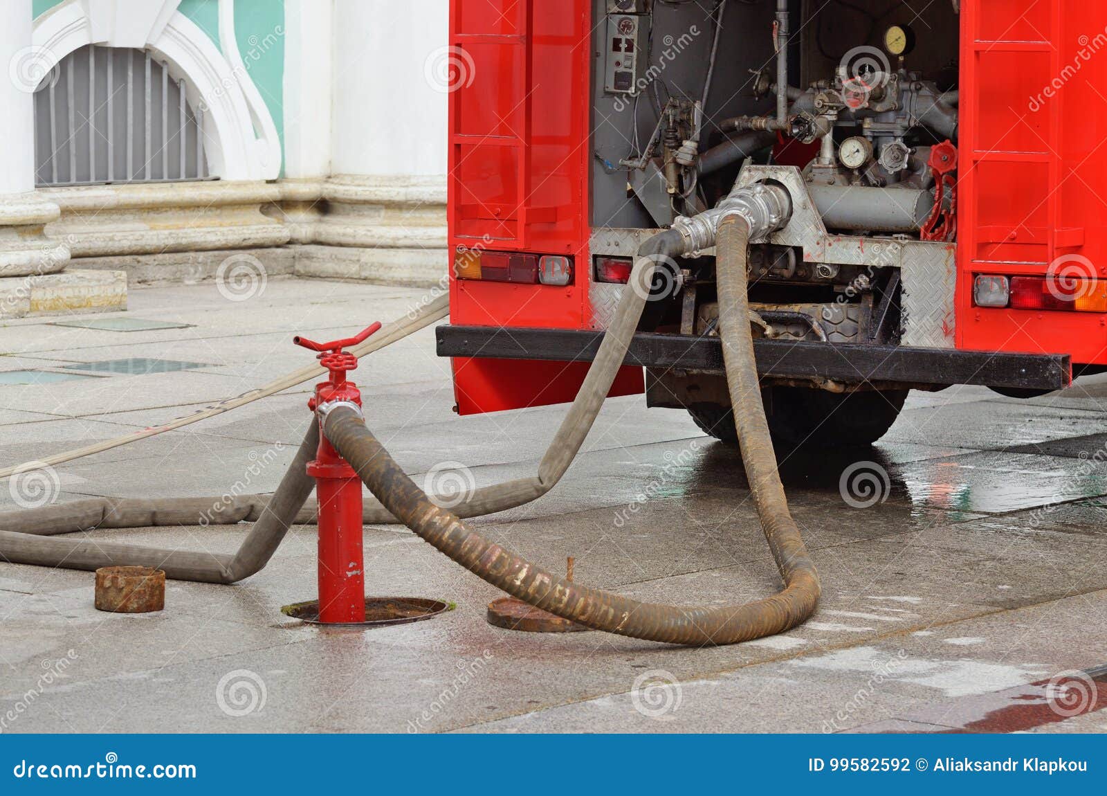 Fire Hydrant - a Device for Sampling Water. Stock Photo - Image of ...