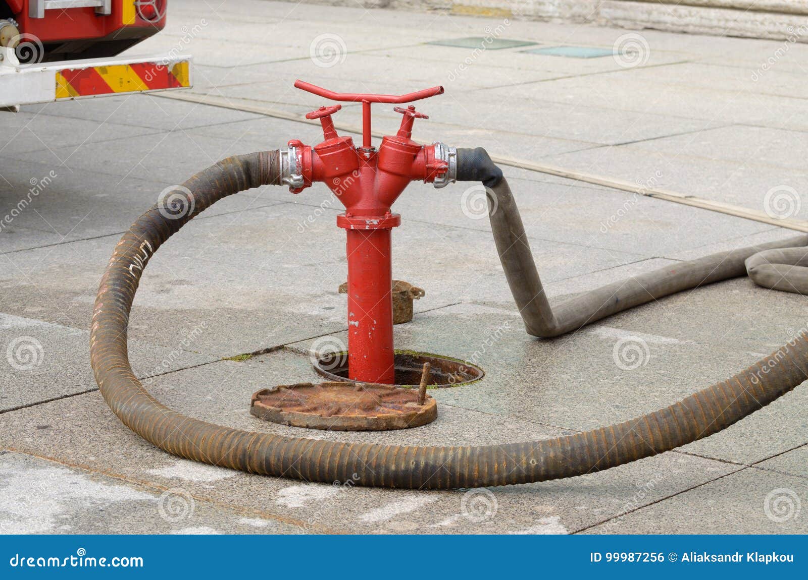 Fire Hydrant - a Device for Sampling Water. Stock Photo - Image of plug ...