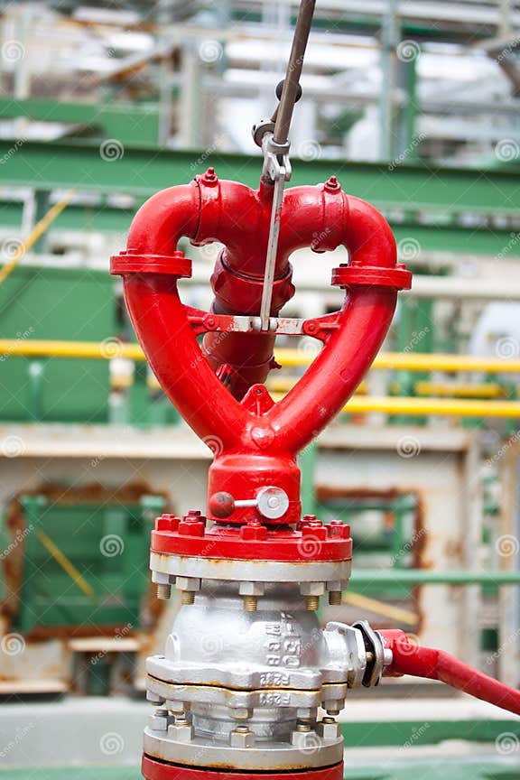 Fire hydrant in factory stock image. Image of extinguisher - 20155339