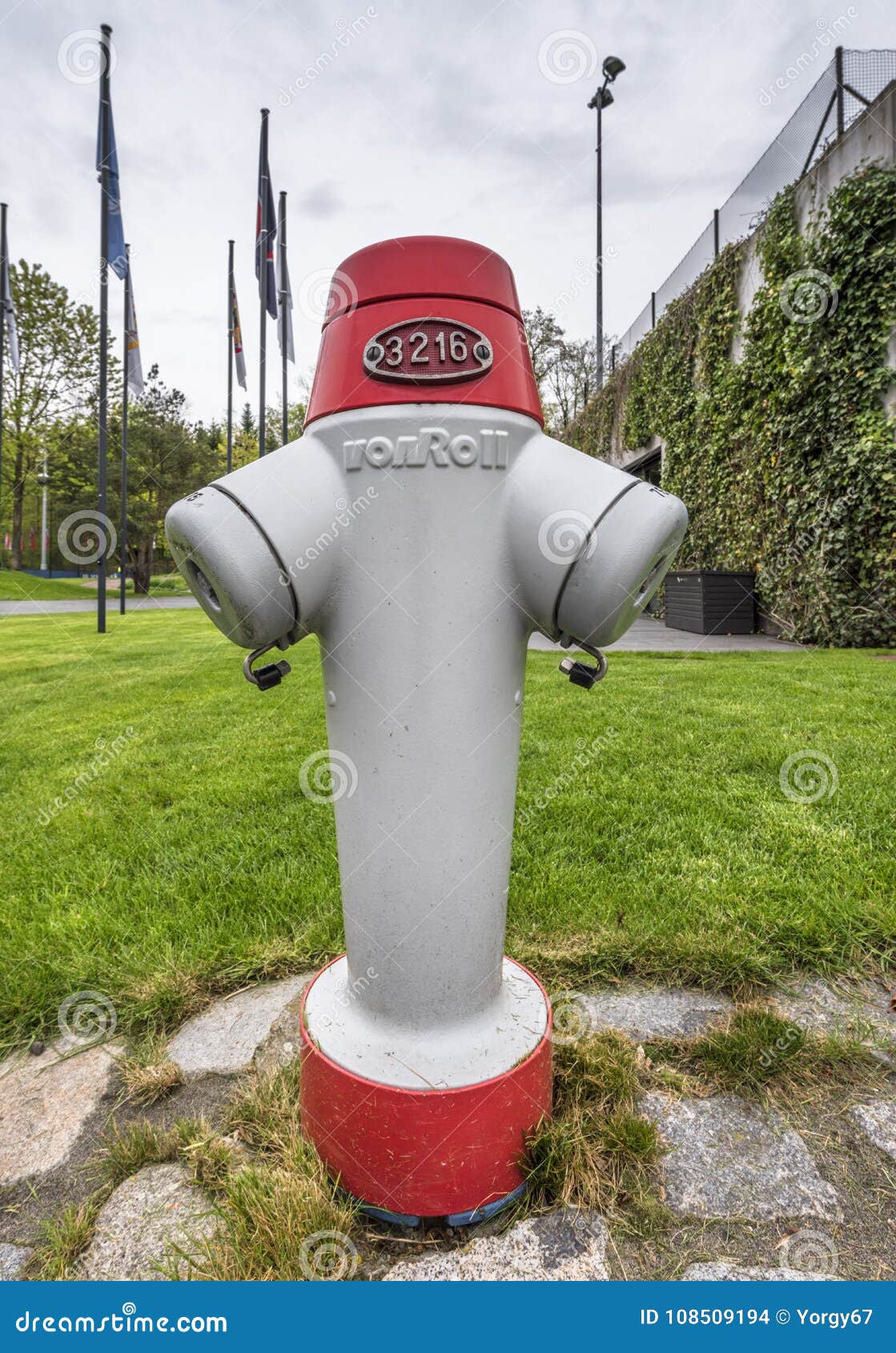 Fire hydrant in FIFA park editorial stock image. Image of fire - 108509194