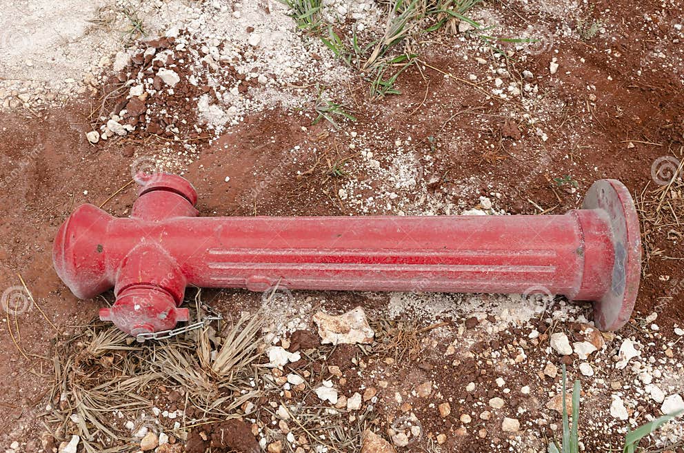 Fire Hydrant on Ground stock image. Image of hydrants - 287197855